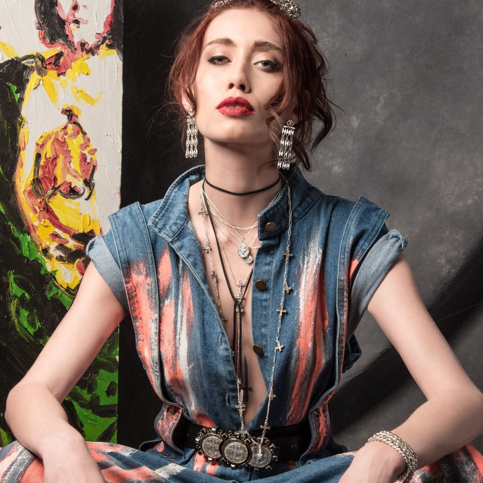 Chain of Peace Wrap can be worn as a necklace or a bracelet – Virgins ...