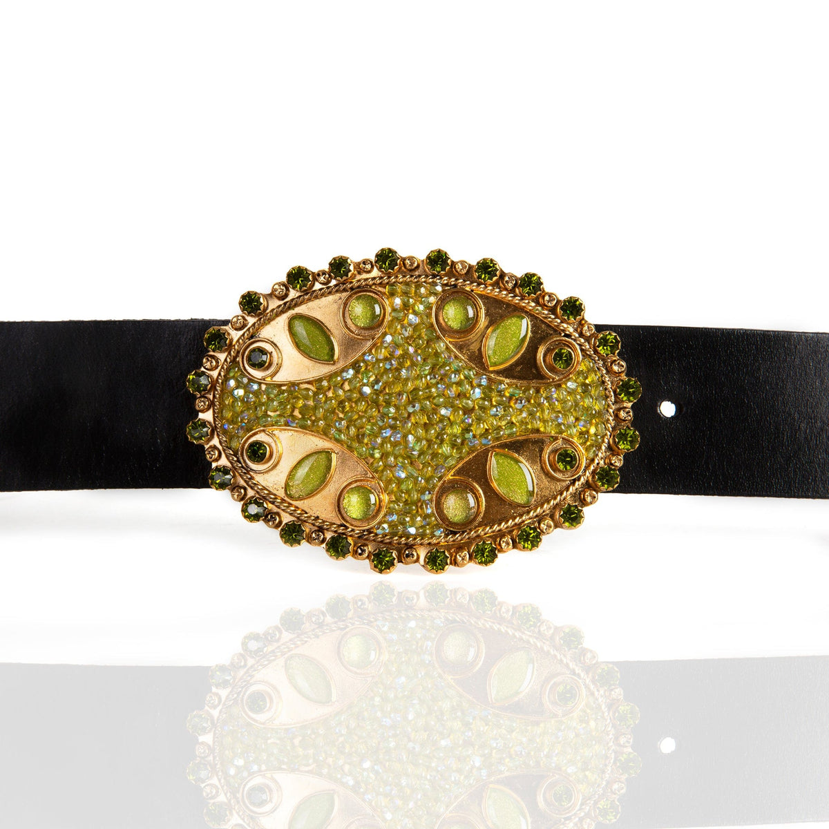 Mosaic Buckle Olive – Virgins Saints & Angels