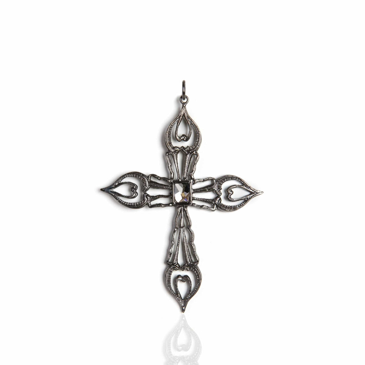 Eclipse Cross Charm Gunmetal – Virgins Saints & Angels