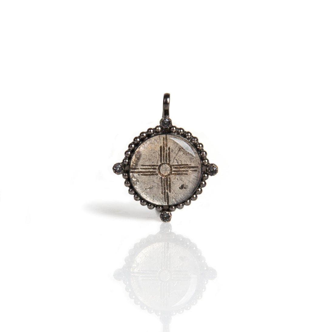 Bespoke Zia Medallion Gunmetal – Virgins Saints & Angels