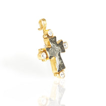 Maria Cross Medallion – Virgins Saints & Angels